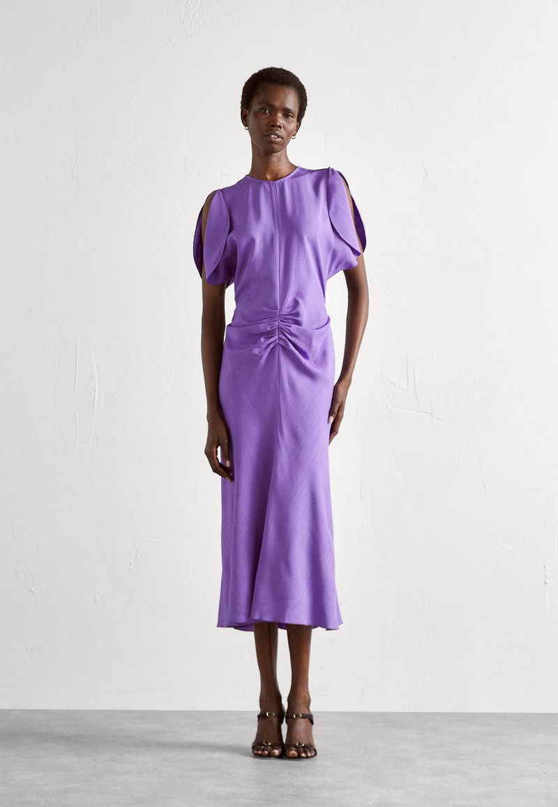 Victoria Beckham GATHERED WAIST MIDI DRESS - Cocktailkleid/festliches ...