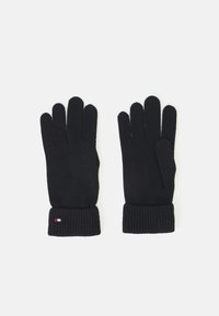 Tommy Hilfiger ESSENTIAL FLAG GLOVES - Fingerhandschuh - medium grey heather/grau - Zalando.ch