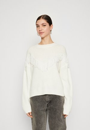 usha Pullover - weiss/blanc - ZALANDO.FR
