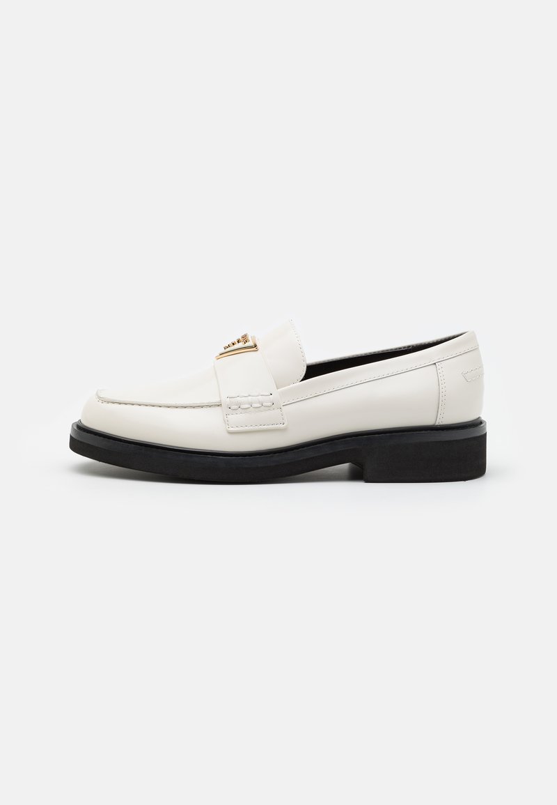 Guess SHATHA - Slippers - cream/offwhite - Zalando.no
