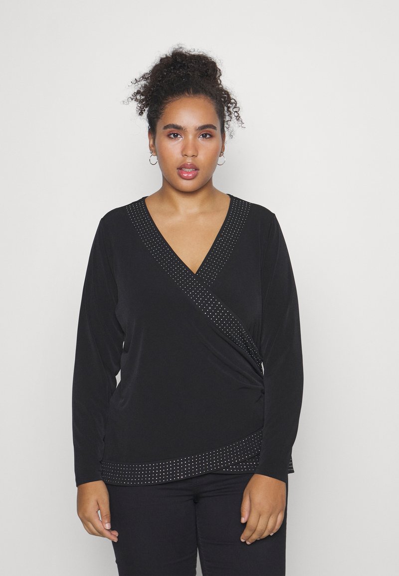 MICHAEL Michael Kors Langarmshirt - black/schwarz - Zalando.de