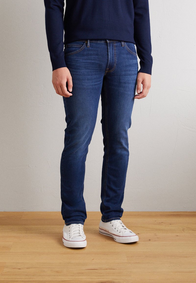 Lee DAREN - Džíny Slim Fit - dark hunt/tmavomodrý denim - Zalando.cz