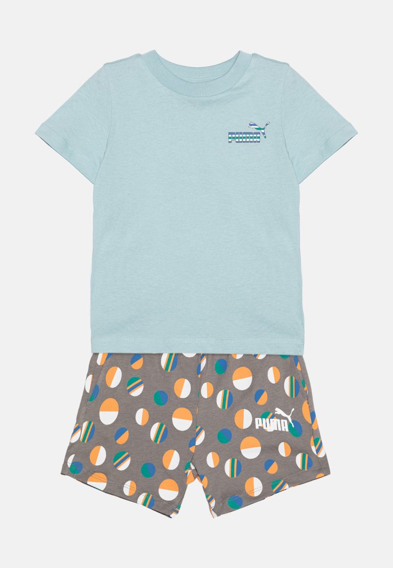 Puma SUMMER CAMP INFANTS UNISEX SET - Pantaloncini sportivi - turquoise ...