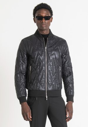 HUGO BUBIC - Bomberjacke - black/schwarz - Zalando.de