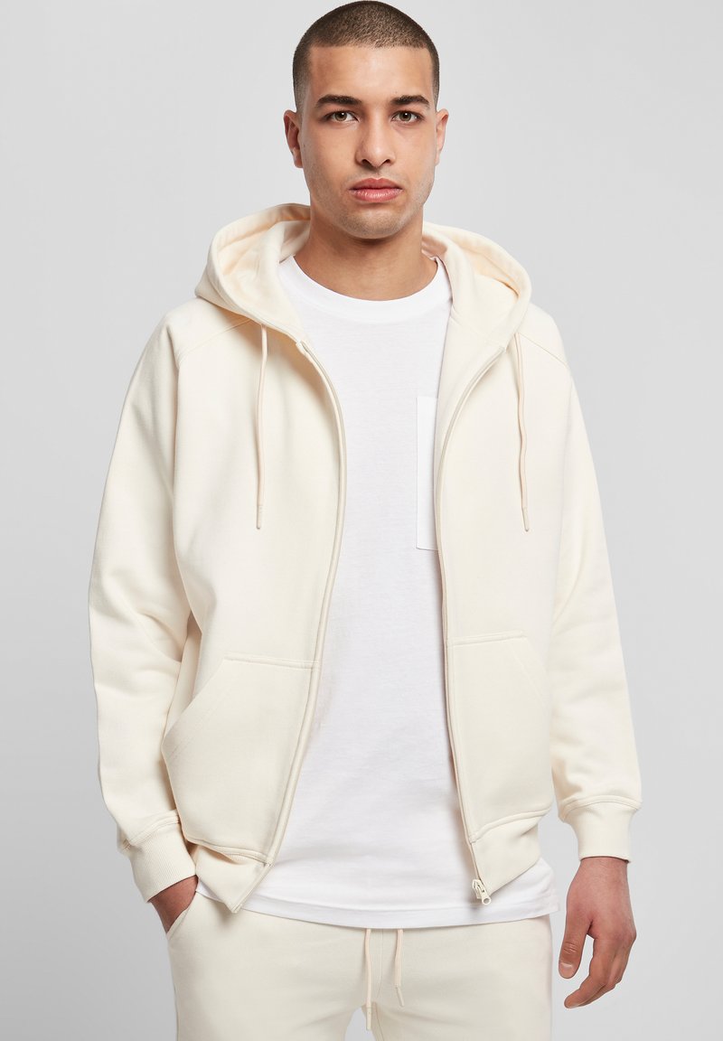 Urban Classics ZIP HOODY - Sweatjacke - whitesand/weiß - Zalando.de