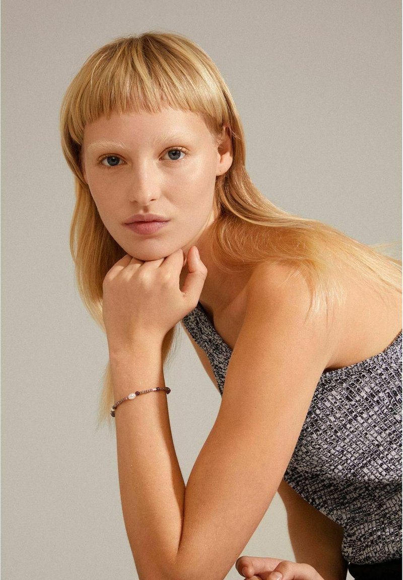 Pilgrim INDIANA BEADS - Armband - purple/syrenlila - Zalando.se