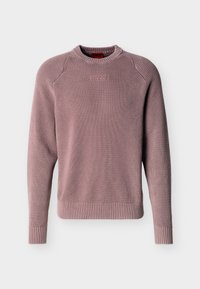 HUGO SWAYNE - Jumper - light pastel brown/mauve - Zalando