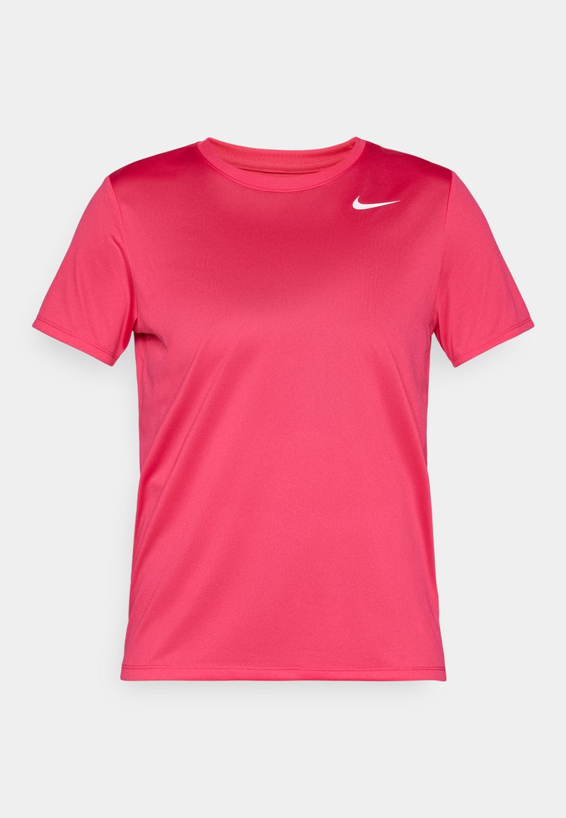 Nike Performance TEE - Sport T-Shirt - rush pink/white/pink - Zalando