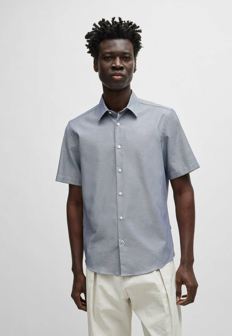 BOSS LIAM-KEN-SH-C1-242 - Skjorter - dark blue ten/mørkeblå - Zalando.dk