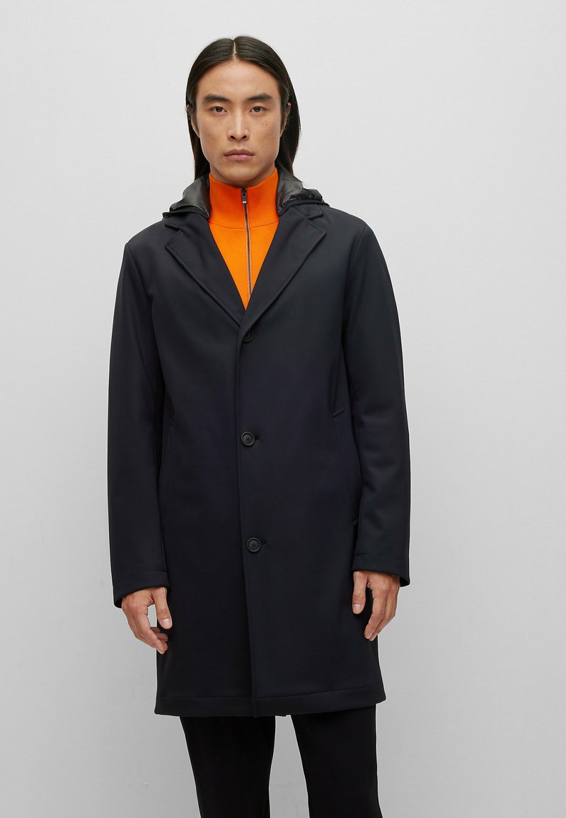 BOSS PCAMJ - Klassischer Mantel - black one/schwarz - Zalando.ch