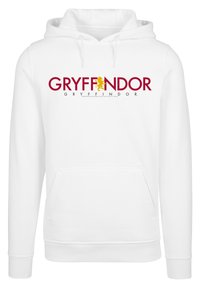 F4NT4STIC HARRY POTTER GRYFFINDOR TEXT - Bluză de molton - white/alb ...