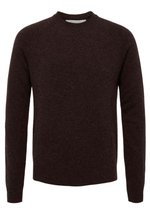 Bertoni Strickpullover - rum brown/bordeaux - Zalando.de