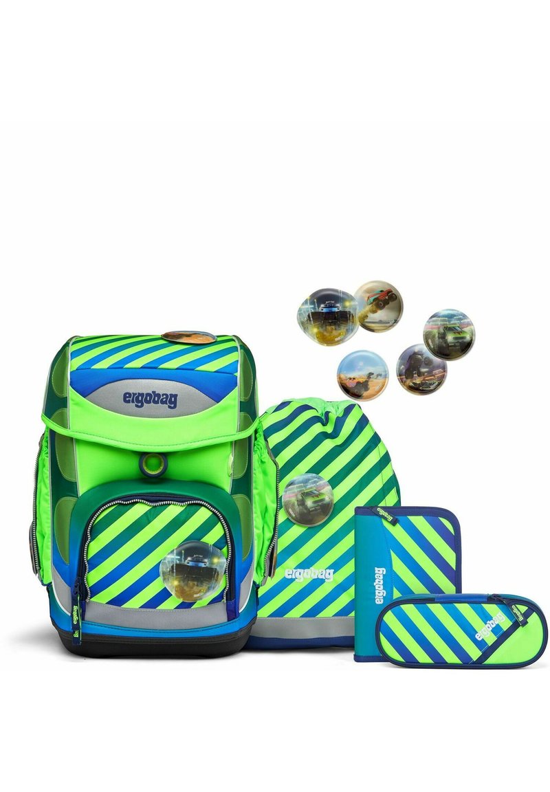 Ergobag CUBO SCHULRANZEN-SET 5-TEILIG - Schooltas set - truckbär ...