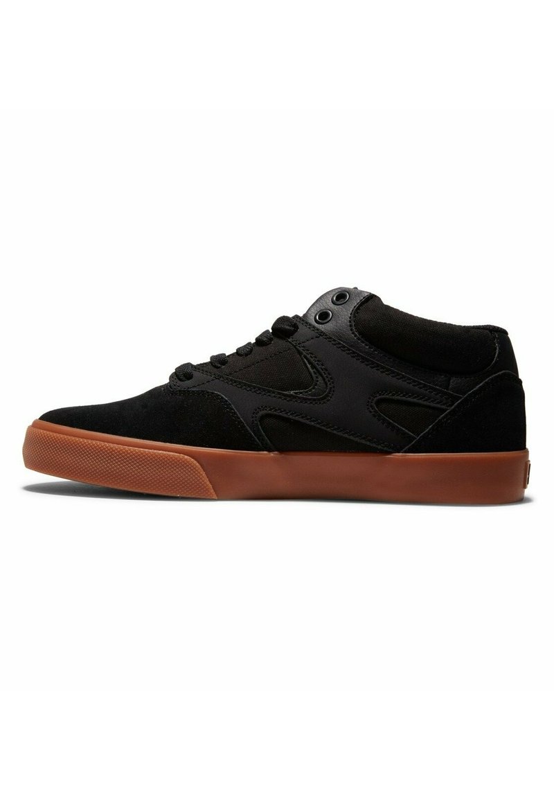 DC Shoes KALIS VULC MID - Trainers - black/black/gum/mottled black ...