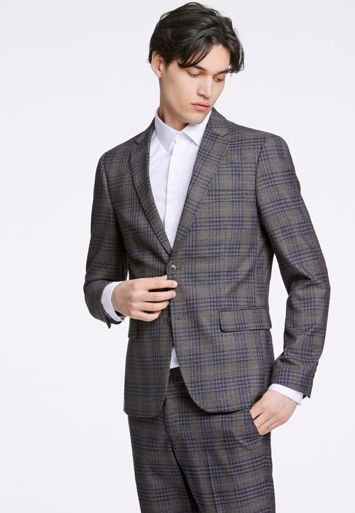 Suitmeister 20'S GANGSTER GREY COSTUME - Puku - grey/harmaa - Zalando.fi
