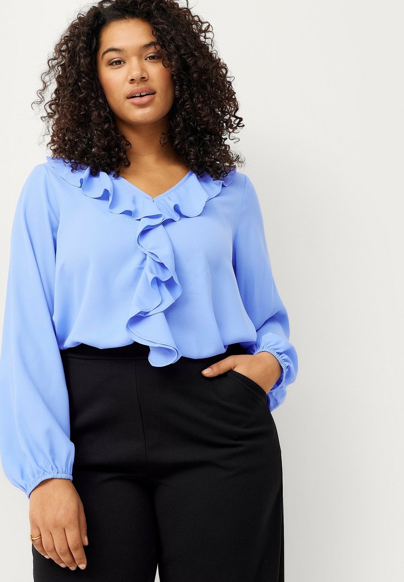 Ellos Plus collection MARLENE - Blouse - blau/blauw - Zalando.be