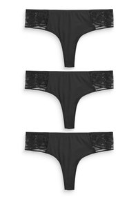 Next 3 PACK - String - black/schwarz - Zalando.de