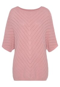 LASCANA AJOUR - Jumper - mauve - Zalando