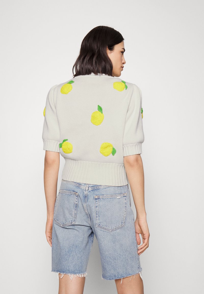 kate spade new york CROCHET LEMONS SWEATER - Print T-shirt - cream ...