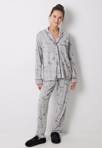 women'secret SET - Pyjama - grey/grijs - Zalando.nl