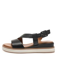 Inuovo Sandales compensées - black blk/noir - ZALANDO.FR