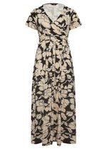 Yours Clothing WRAP FRONT TIE - Robe longue - black/noir - ZALANDO.BE