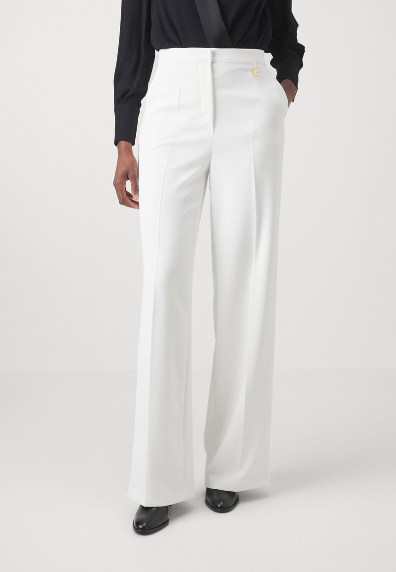 Elisabetta Franchi WOMENS PANTS - Stoffhose - avorio/weiß - Zalando.at