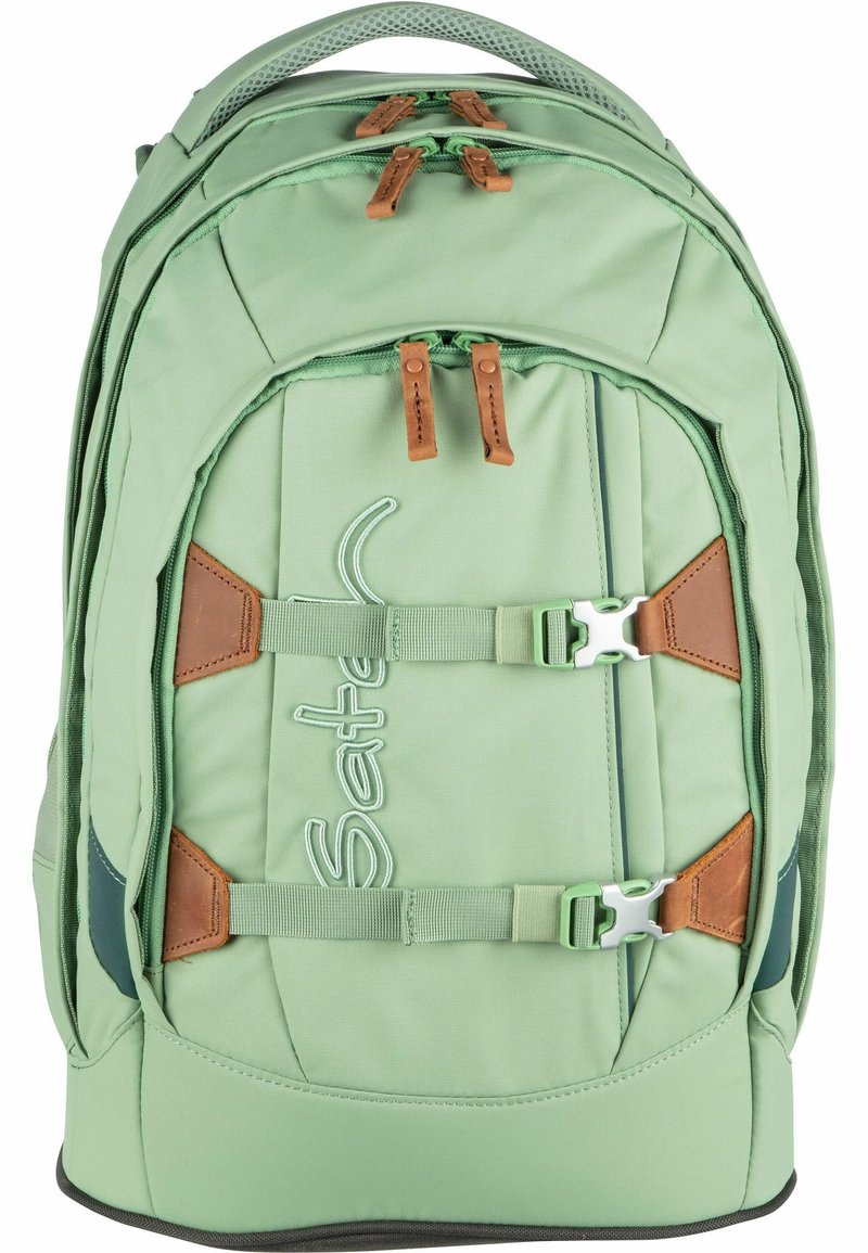 Satch EDITION - School bag - nordic jade green/light green - Zalando.de