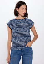 Springfield T-shirt imprimé - dark blue/bleu - ZALANDO.FR