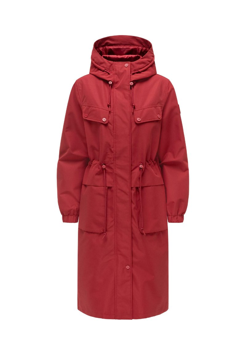 Navahoo KIRSCHWIND - Parka - velvet red/rouge - ZALANDO
