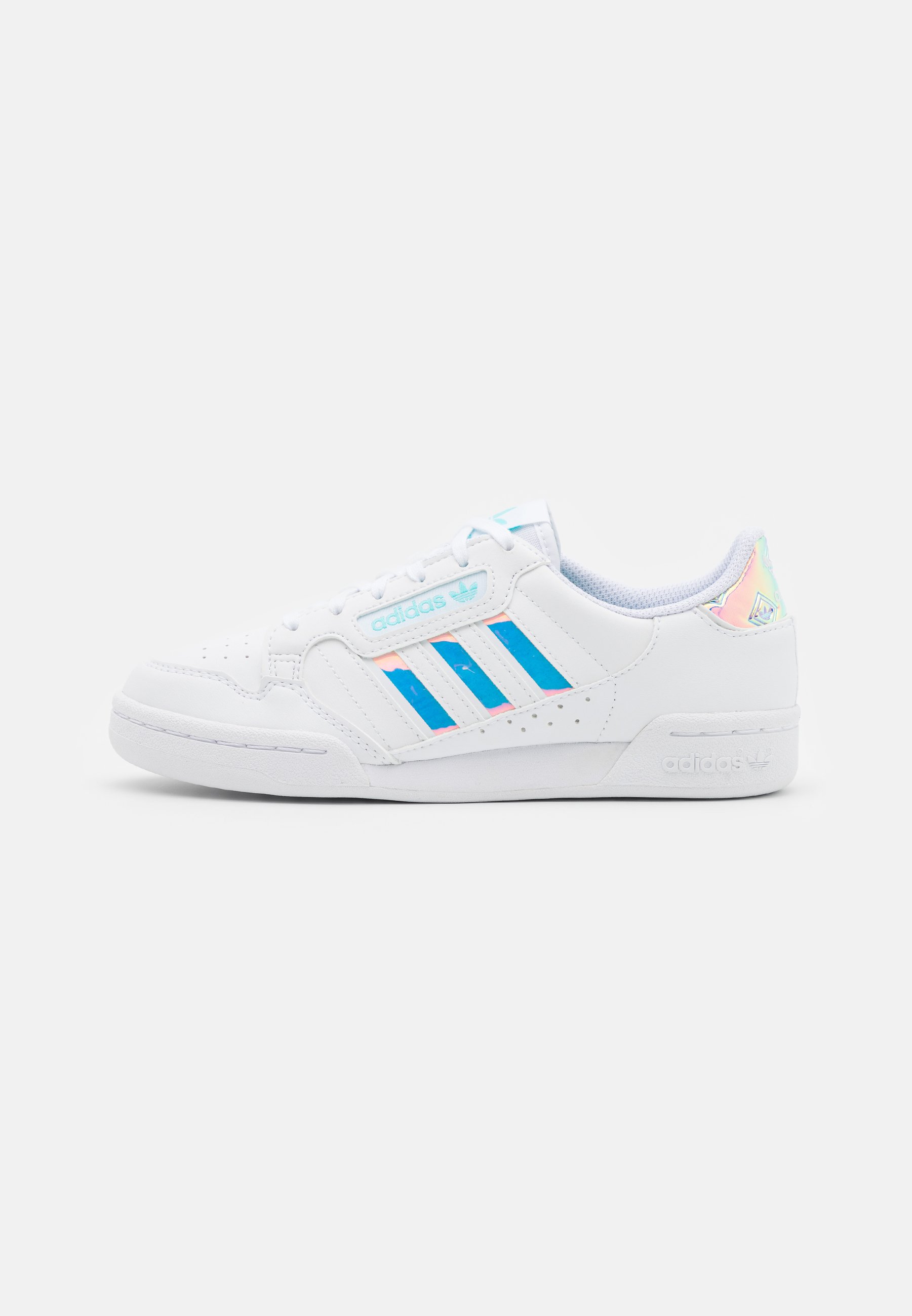 Adidas Originals Womens Continental 80 Stripes Trainers In White Pink ...