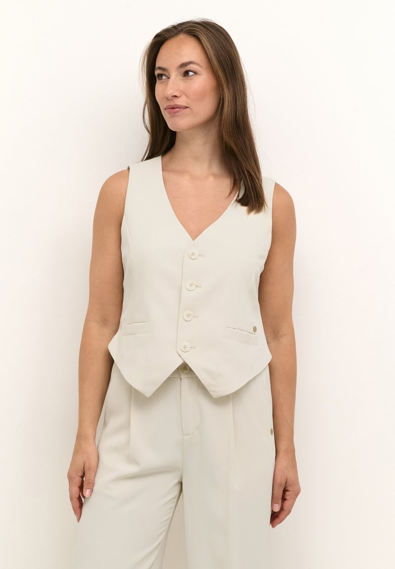 Cream BENCON - Vest - eggnog/offwhite - Zalando.dk