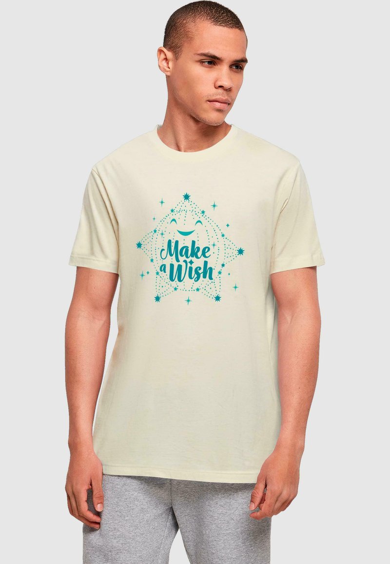 ABSOLUTE CULT WISH - MAKE A WISH - Print T-shirt - sand - Zalando.de