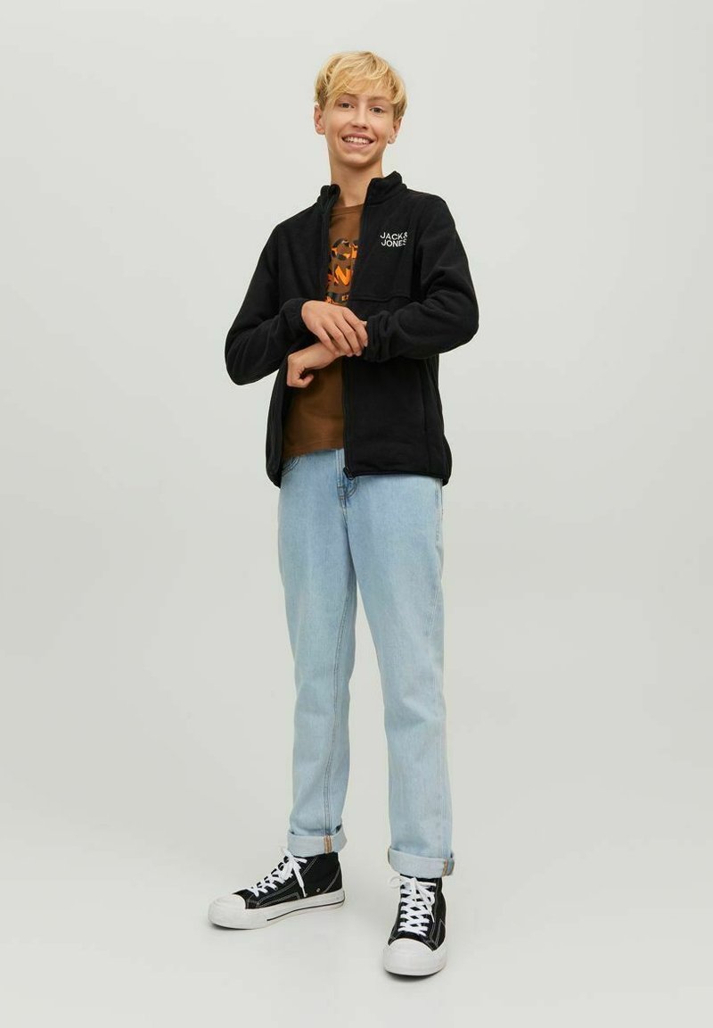 Jack & Jones Junior Forro polar - black/negro - Zalando.es