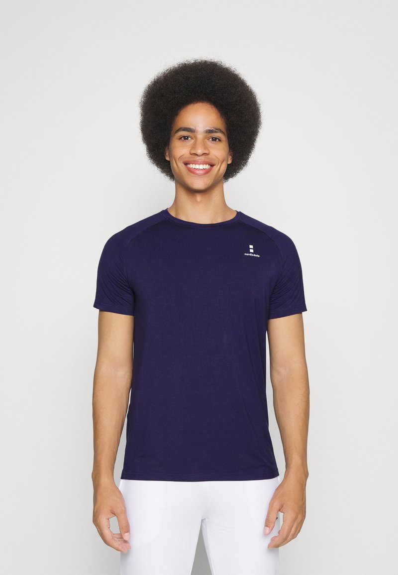 Nordicdots MENS SOFT TEE - T-Shirt basic - navy/blau - Zalando.ch