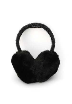 UGG EMBROIDERED LOGO EARMUFF - Cache-oreilles - black/noir - ZALANDO.FR