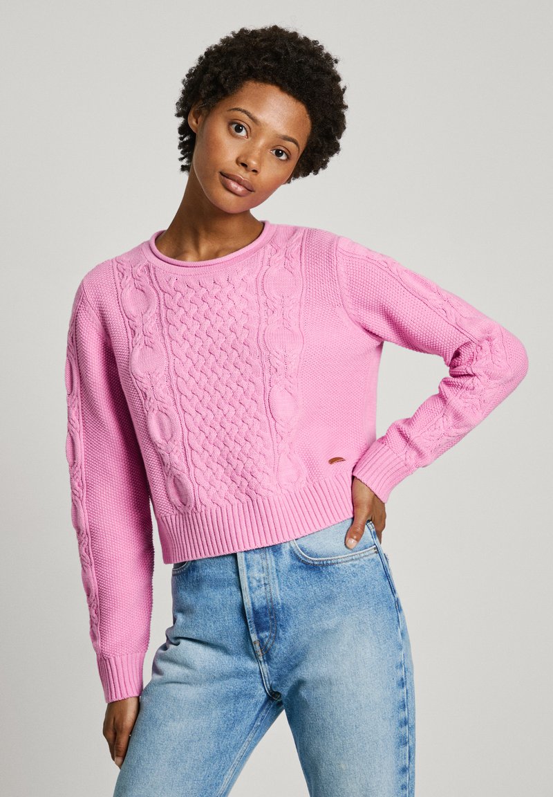 Pepe Jeans INMA - Jersey de punto - college pink/rosa - Zalando.es