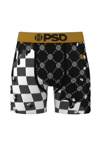 PSD CHECK DRIP - Pants - black - Zalando