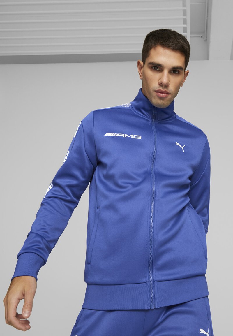 Puma MERCEDES-AMG PETRONAS MOTORSPORT MT7 TRAININGS - Zip-up sweatshirt ...