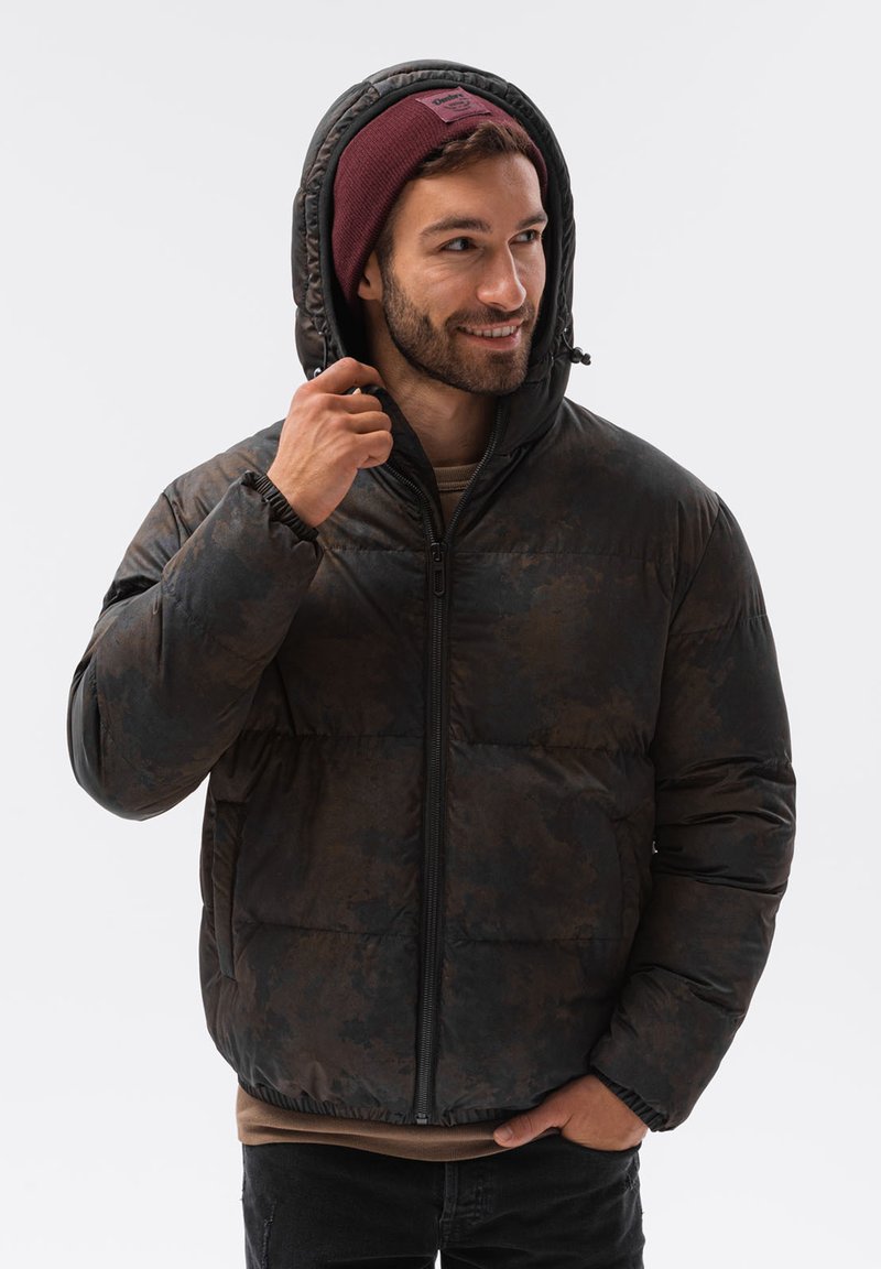 Ombre Winter jacket - black - Zalando