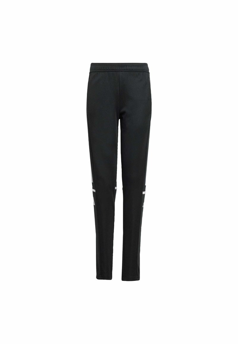 adidas Performance QUADRA 25 TRAINING - Tracksuit bottoms - black white ...