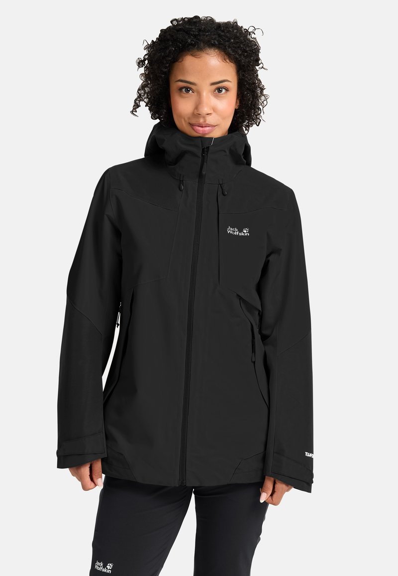 Jack Wolfskin FLEXTRAIL 2L W - Ski jacket - black - Zalando