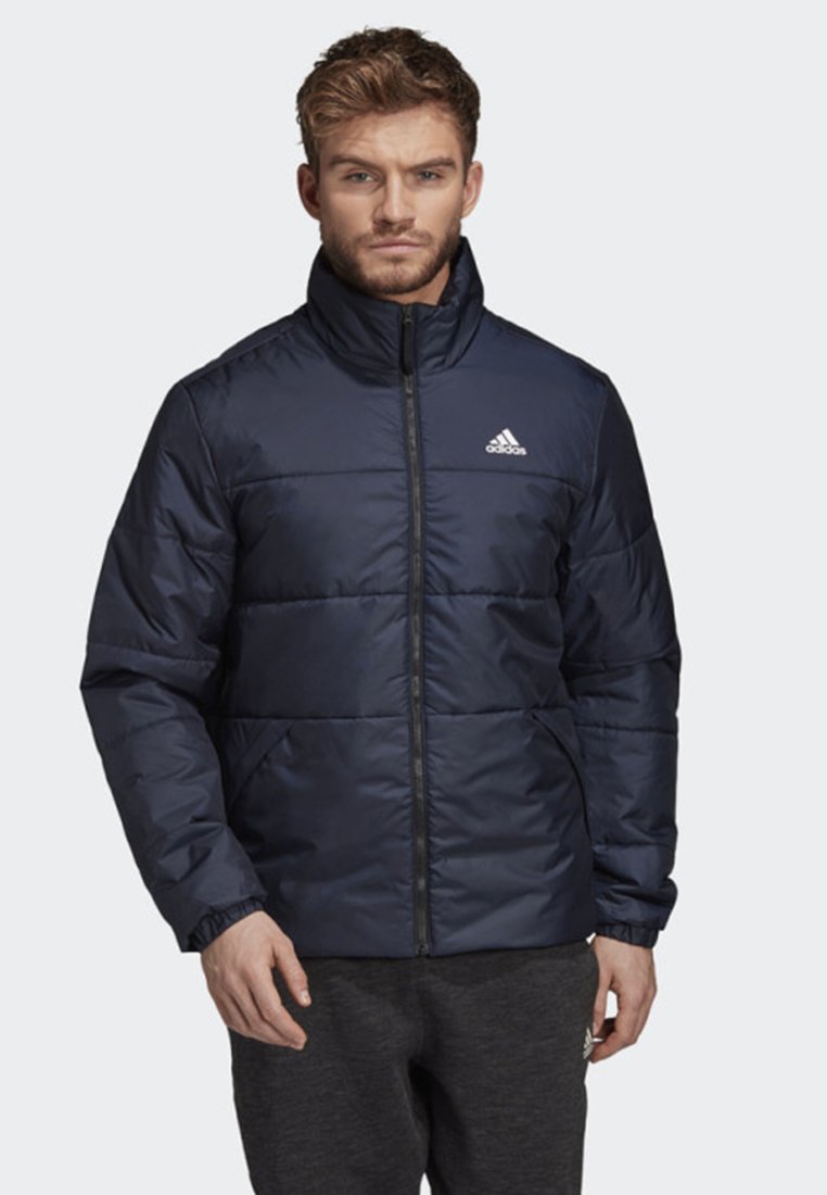 adidas Performance BSC 3-STRIPES INSULATED WINTER JACKET - Winter jacket - blue - Zalando.ie