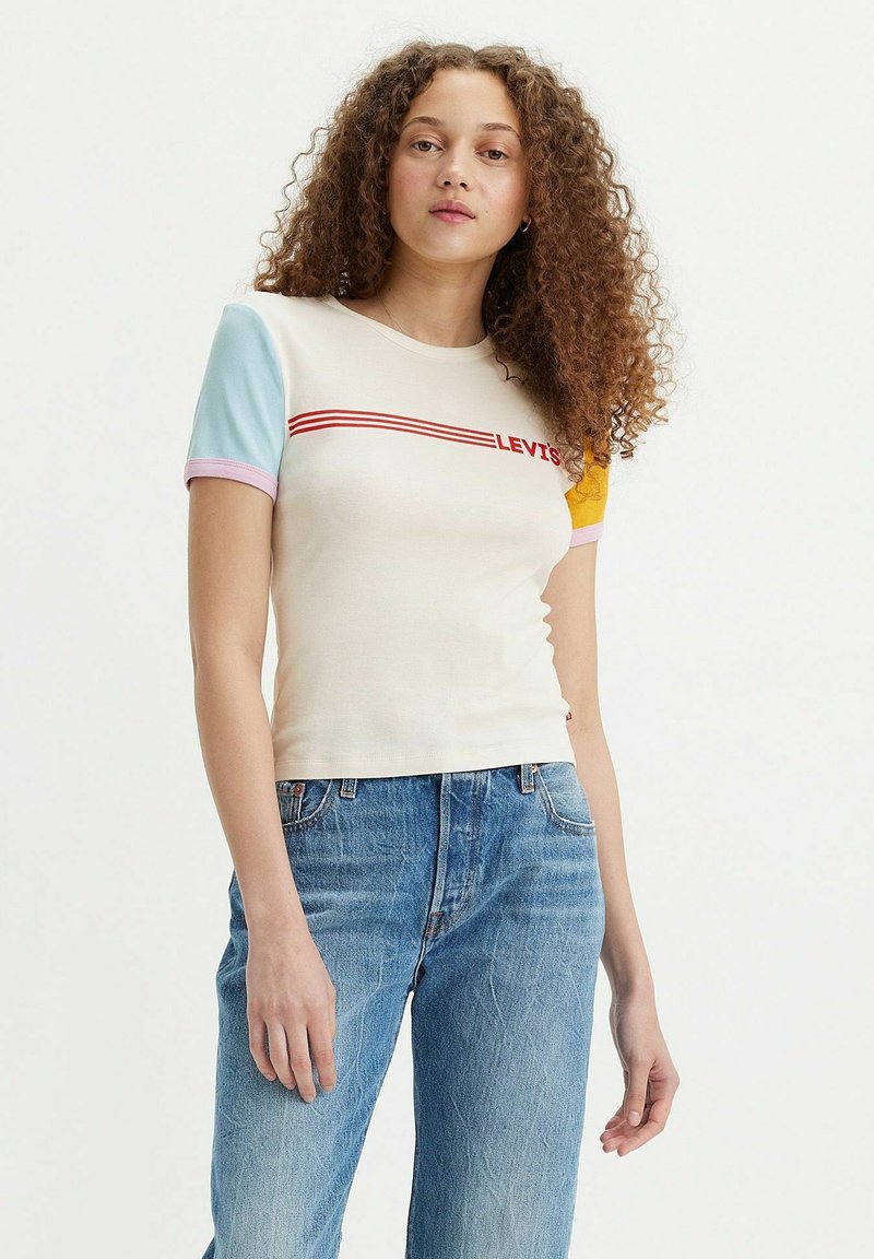 Levi's® GRAPHIC RINGER RICKIE - T-shirt con stampa - ski collection ...