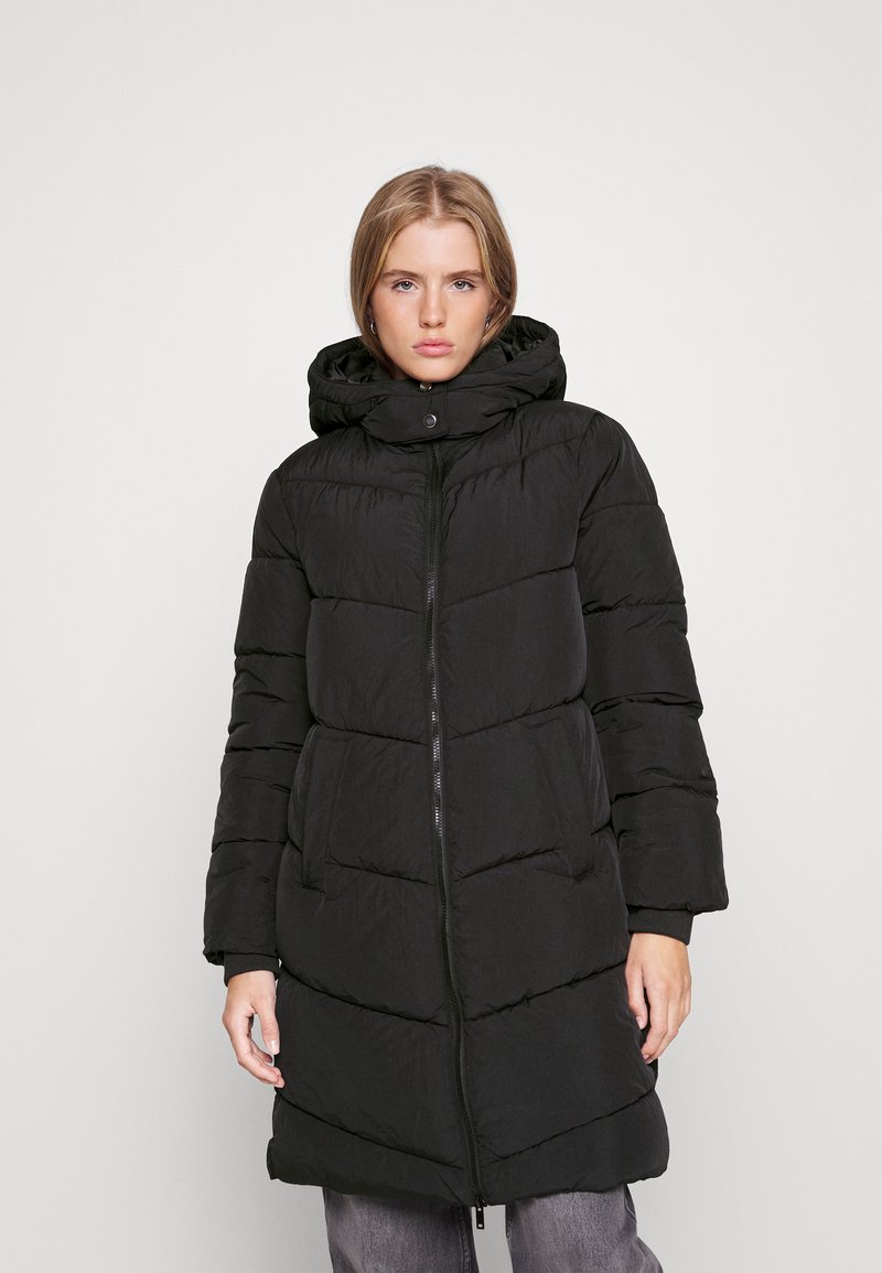 Pieces Petite PCJAMILLA PUFFER JACKET - Winter coat - black - Zalando.co.uk
