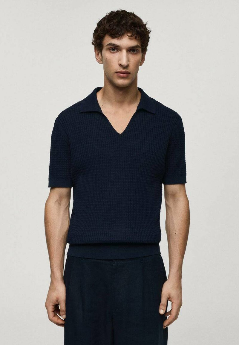 Mango Polo shirt - dark navy/royal blue - Zalando.ie