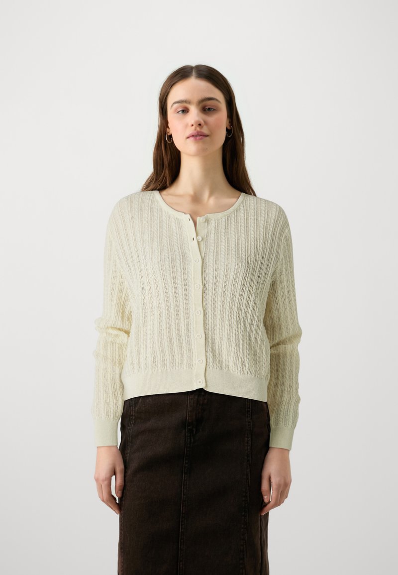 American Vintage Cardigan - ecru/off-white - Zalando.ie