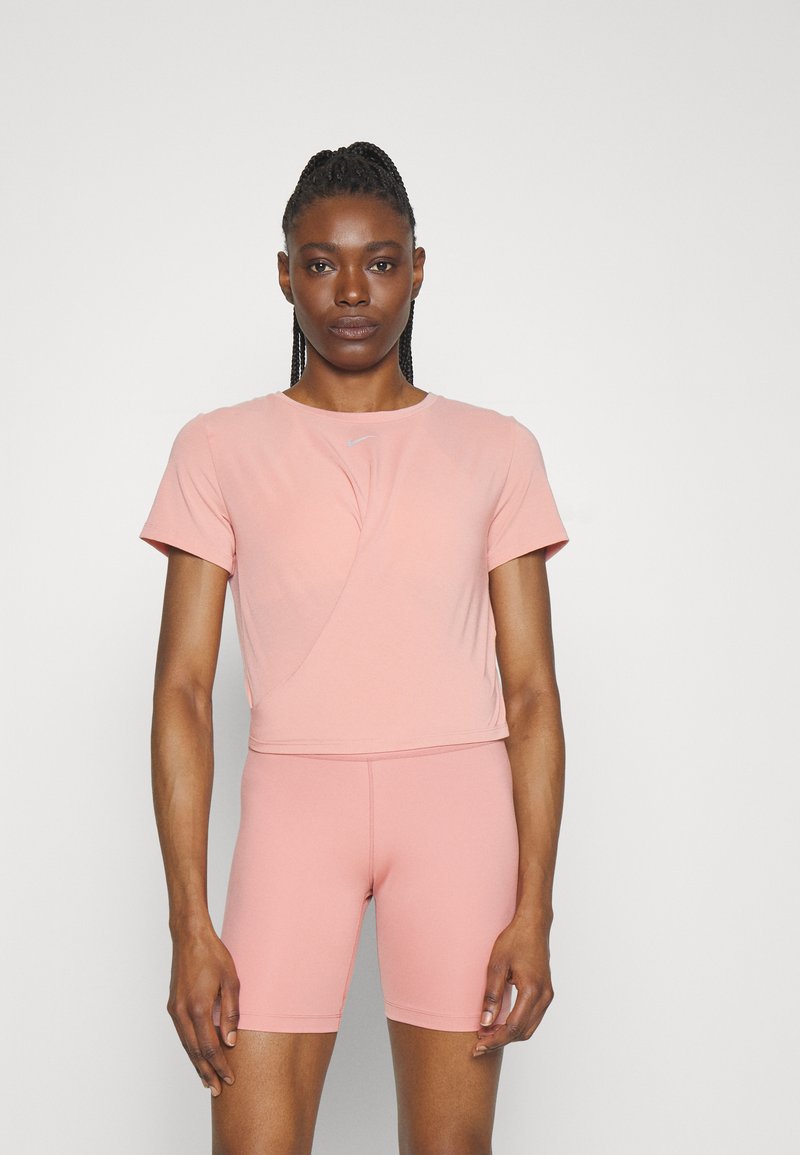 Nike Performance ONE LUXE - Sportfelső - red stardust/piros - Zalando.hu