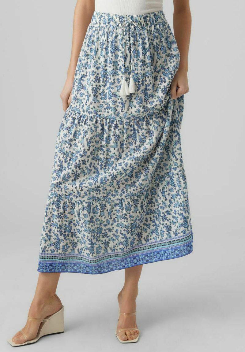 Vero Moda Gonna lunga - dazzling blue/blu reale - Zalando.it