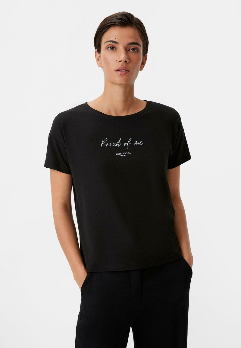 comma T-shirt z nadrukiem - Zalando.pl